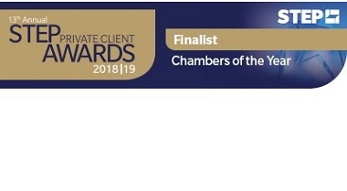 Delighted to be finalists for the 2018/19 STEP Private Client Awards ...