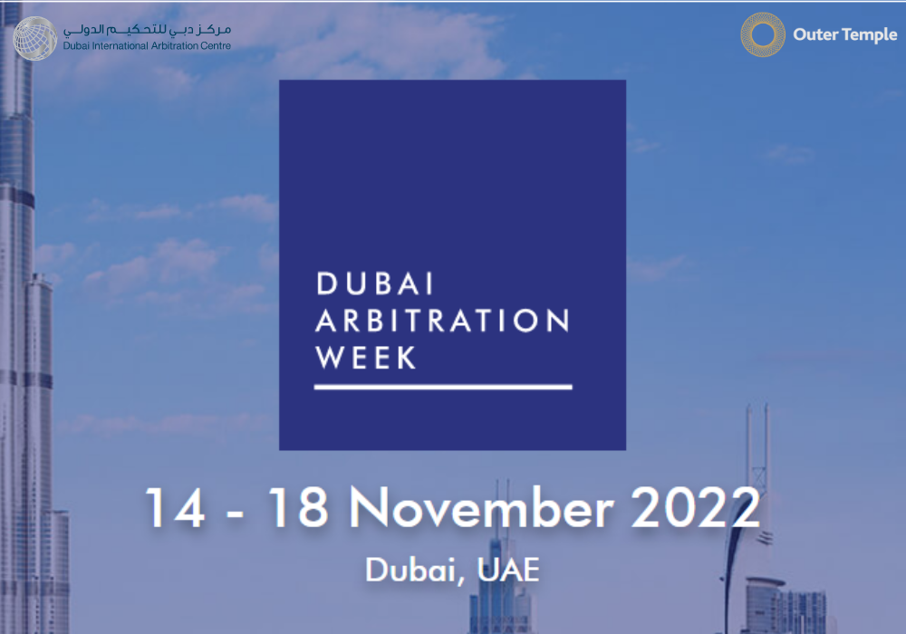 Outer Temple Chambers members to attend Dubai Arbitration Week - Outer ...