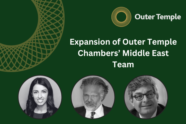 Expansion of Outer Temple Chambers’ Middle East Team - Outer Temple ...