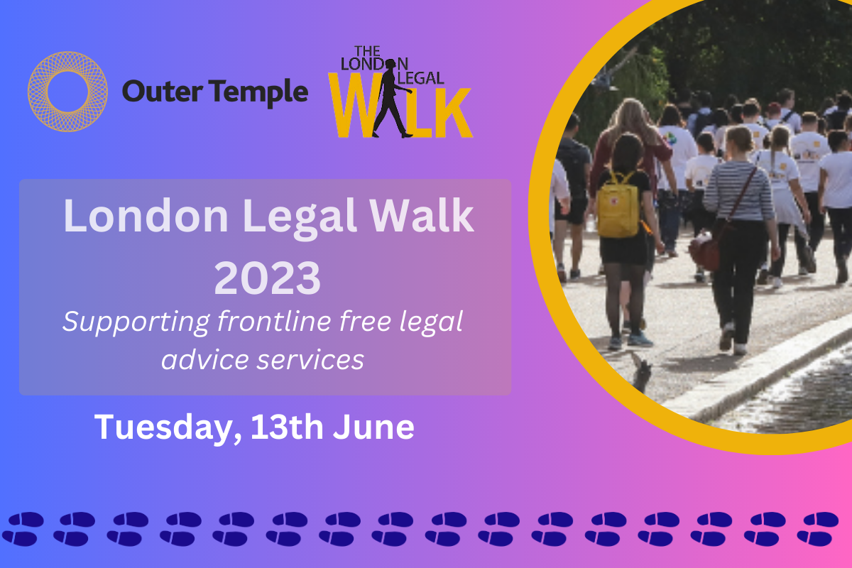 Save the Date: London Legal Walk 2023 - Outer Temple Chambers - London
