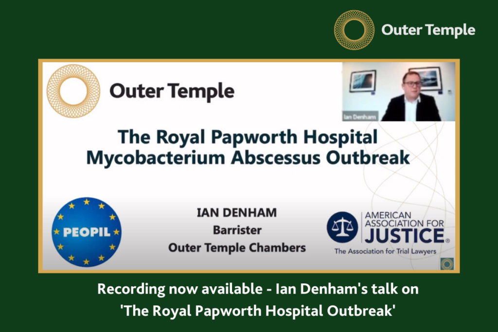 Recording now available - Ian Denham's talk on 'The Royal Papworth ...