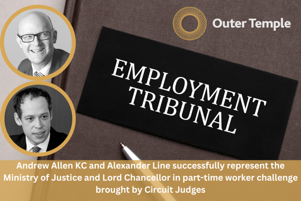 Andrew Allen KC and Alexander Line successfully represent the Ministry ...