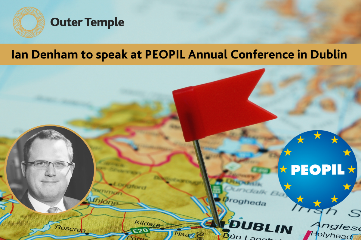 Ian Denham to speak at PEOPIL Annual Conference in Dublin - Outer ...