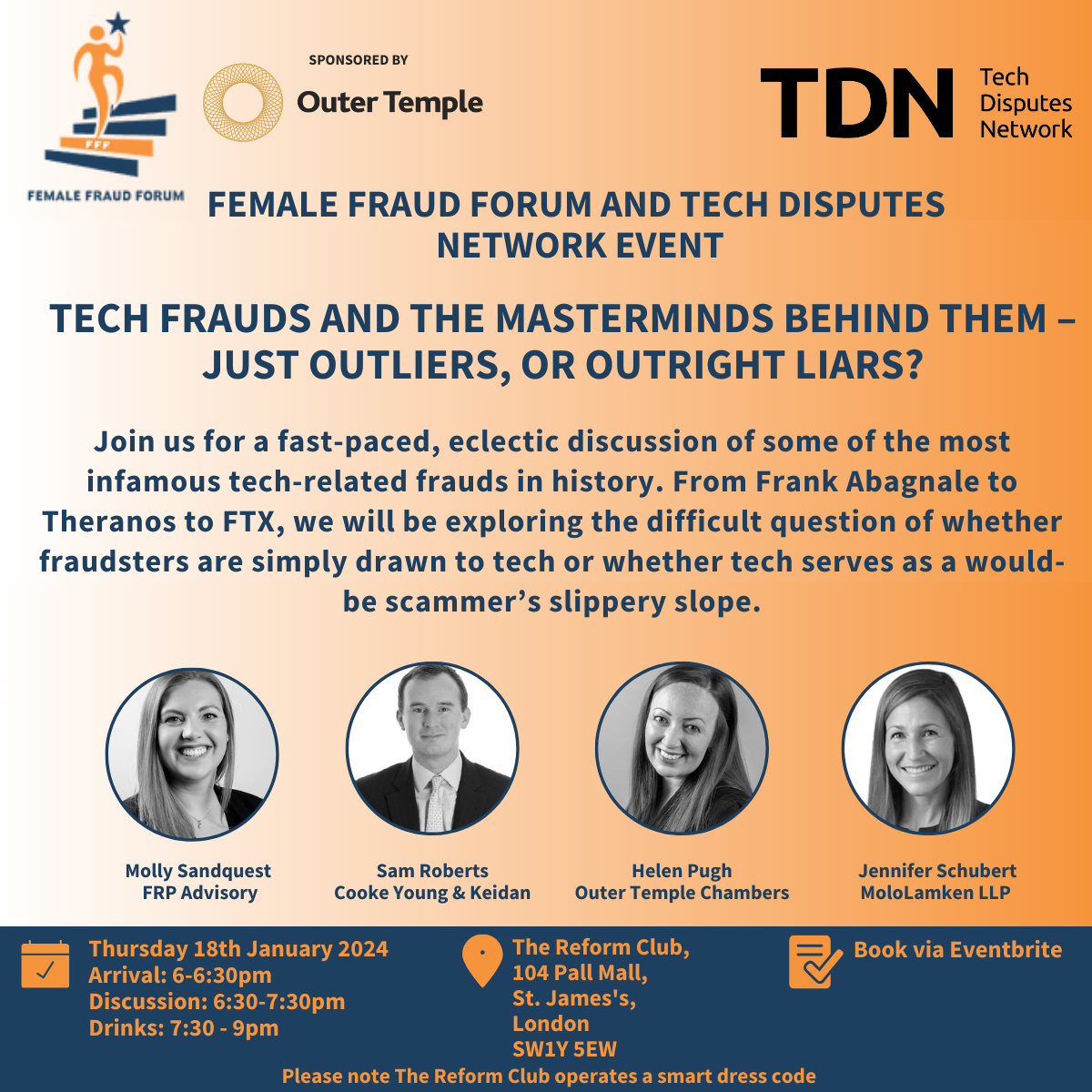 Helen Pugh to speak at FFF x TDN event on Tech Frauds and the ...