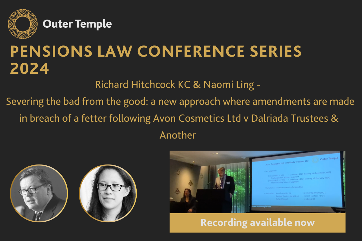 Severing the bad from the good (in light of Avon Cosmetics v Dalriada ...